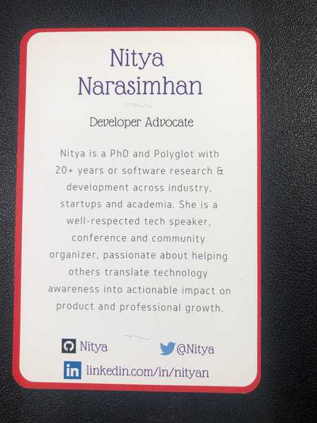Nitya Narasimhan | Heroines of Javascript
